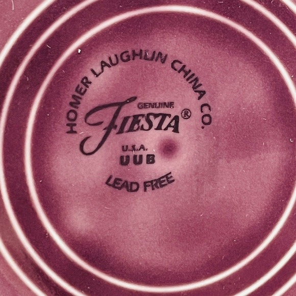 Homer Laughlin | Kitchen | Fiesta 7th Anniversary Heather 6 Trivet ...